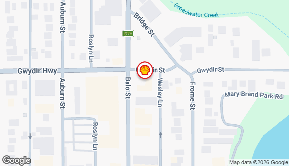 SHELL REDDY EXPRESS MOREE - Shell