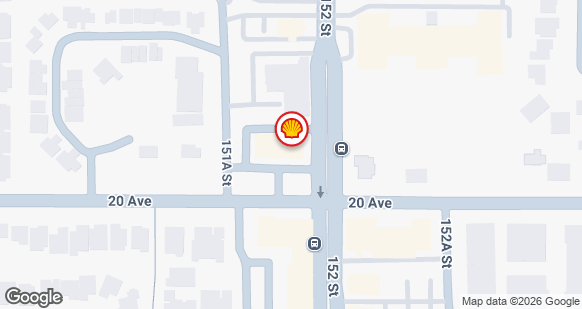 152 ST - 20 AVE - Shell