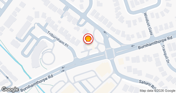 BURNHAMTHORPE RD - SATURN. - Shell