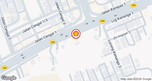 SHELL JALAN AIR MERAH KULIM - Shell