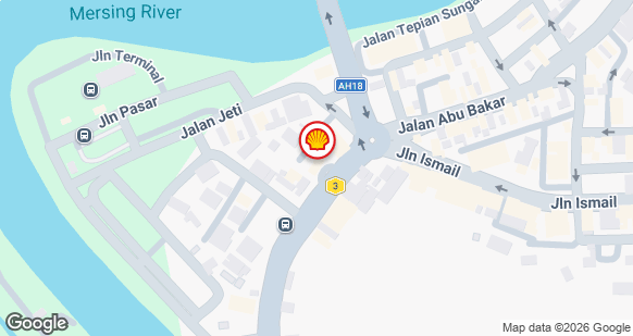 SHELL JLN JEMALUANG MERSING - Shell