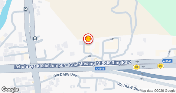 SHELL MRR2 GOMBAK DRIVE-THRU - Shell