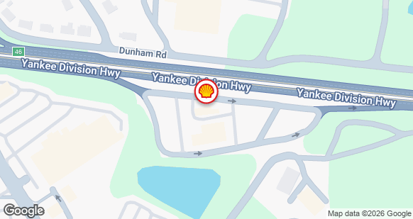 ROUTE 128 NORTH REST AREA - Shell